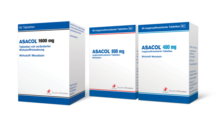 Asacol™ | Tillotts Pharma für die Gastroenterologie